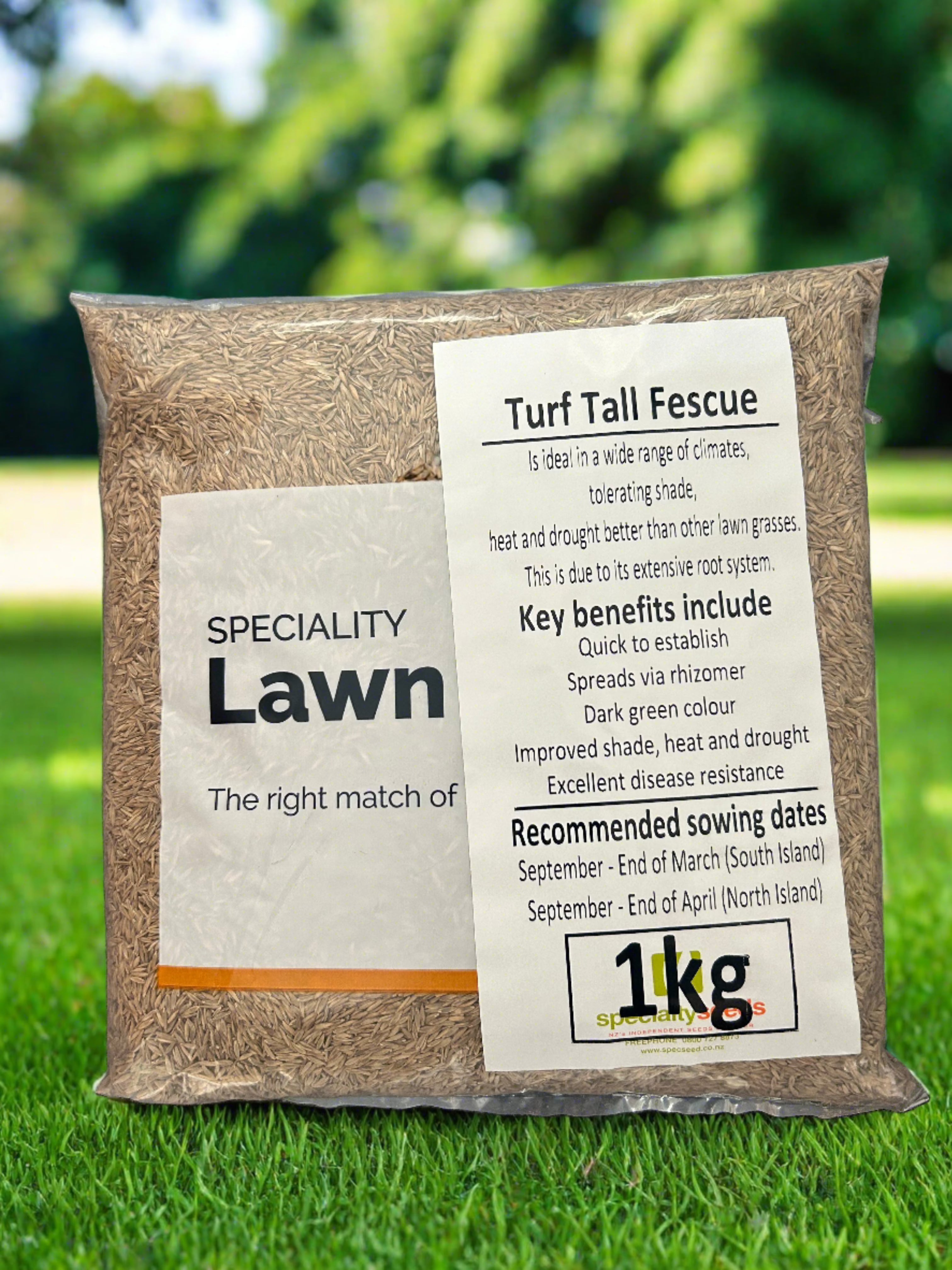 Tall Turf Fescue – Specialty Seeds Lawn seed & Garden products